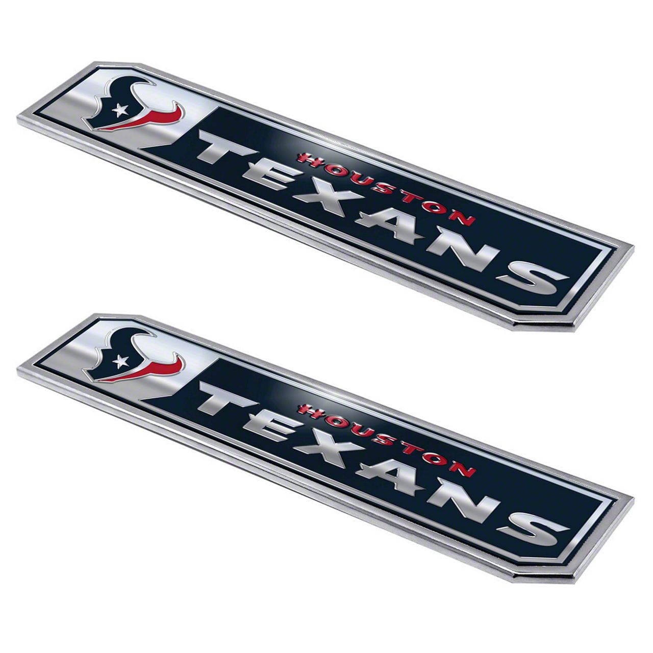 Silverado 2500 Houston Texans Embossed Emblems; Blue (Universal; Some ...