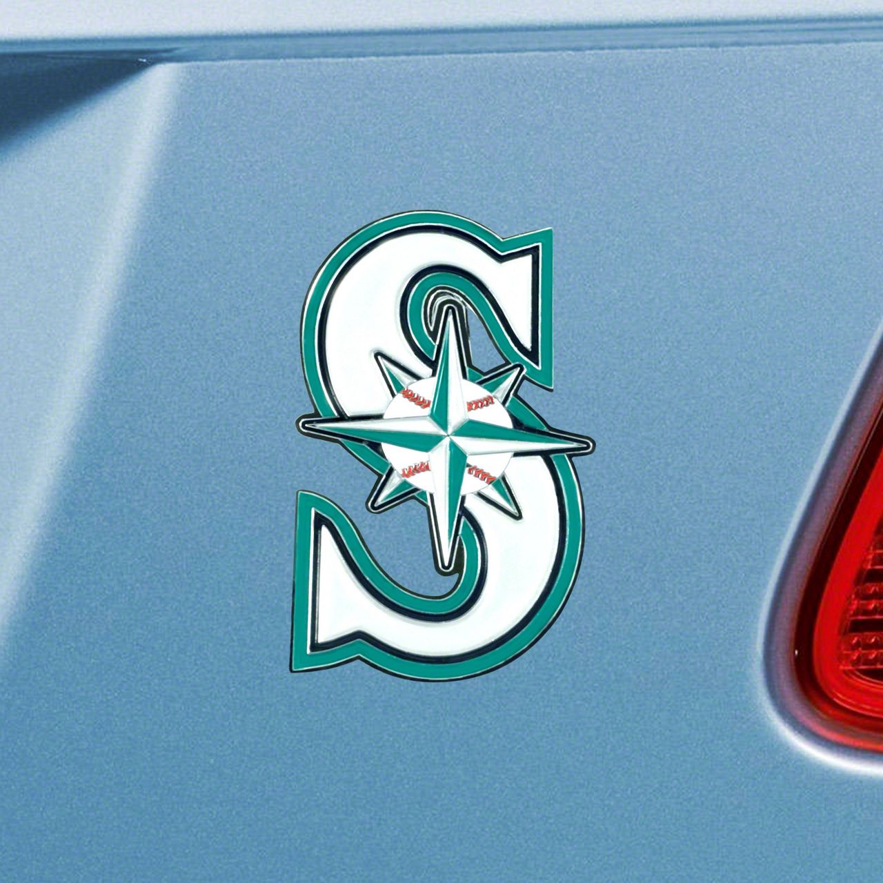 Silverado 2500 Seattle Mariners Emblem; Gray (Universal; Some ...