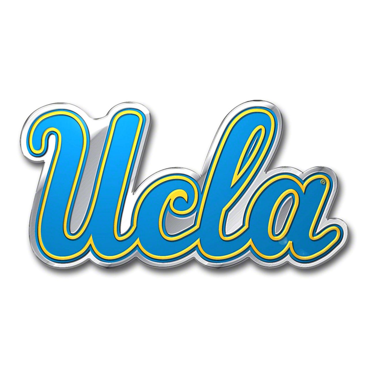 Silverado 2500 UCLA Embossed Emblem; Blue (Universal; Some Adaptation ...