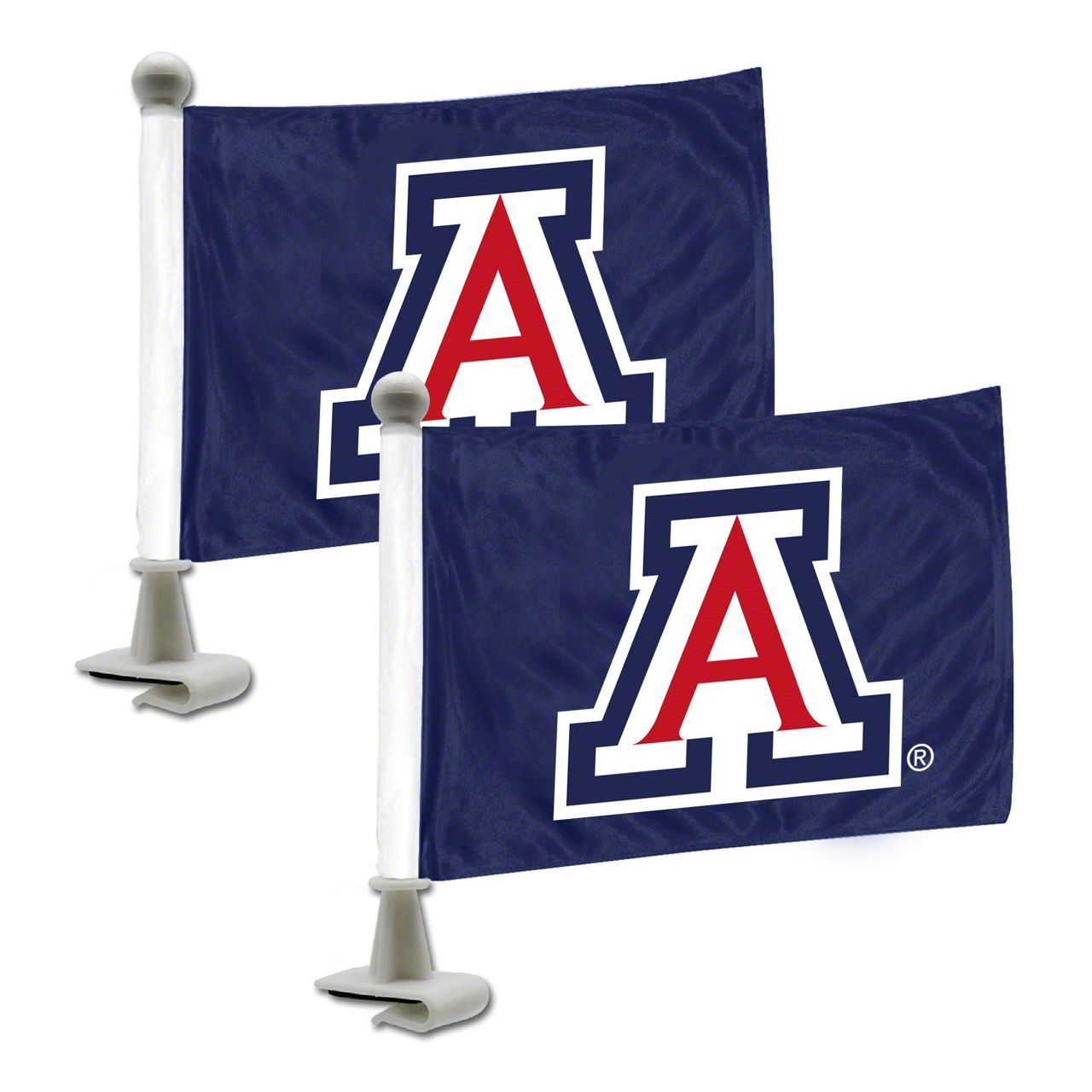 Silverado 3500 Ambassador Flags with University of Arizona Logo; Blue ...