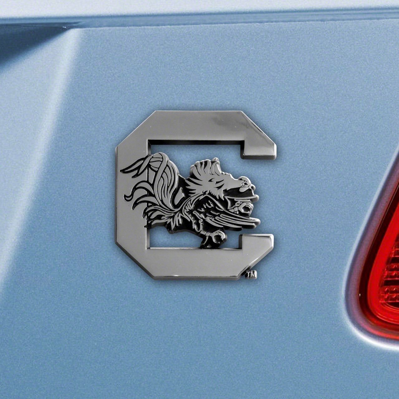Silverado 3500 University of South Carolina Emblem; Chrome (Universal ...