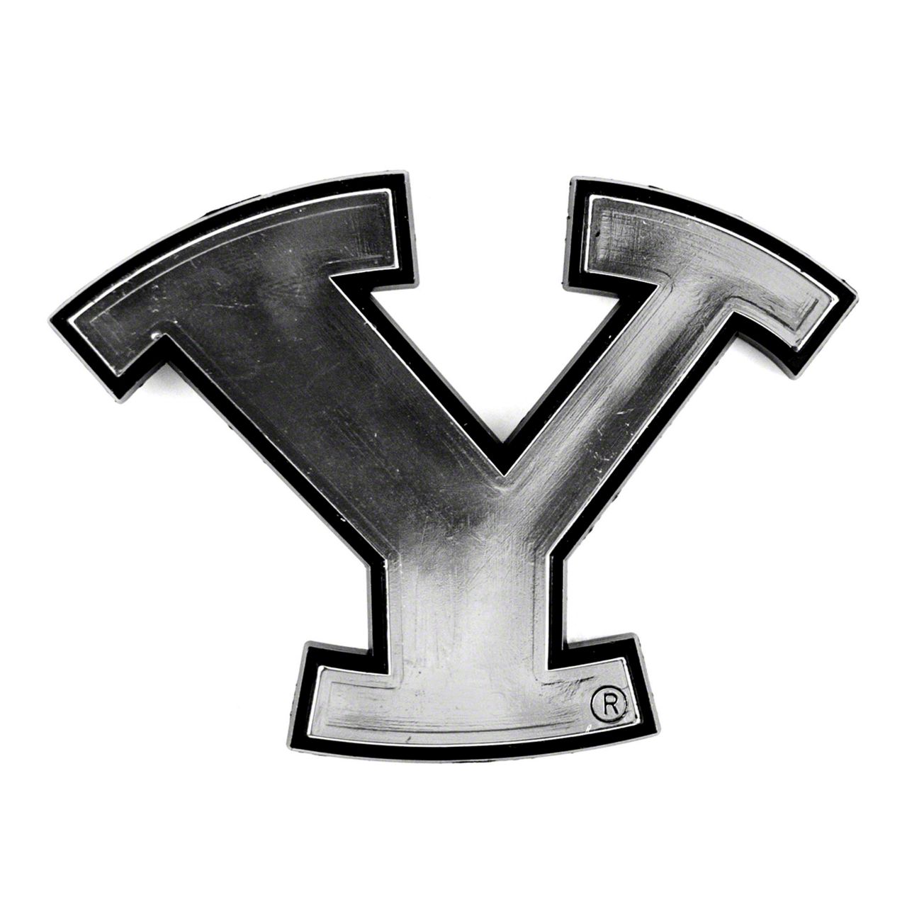 F-250 Super Duty BYU Molded Emblem; Chrome (Universal; Some Adaptation ...
