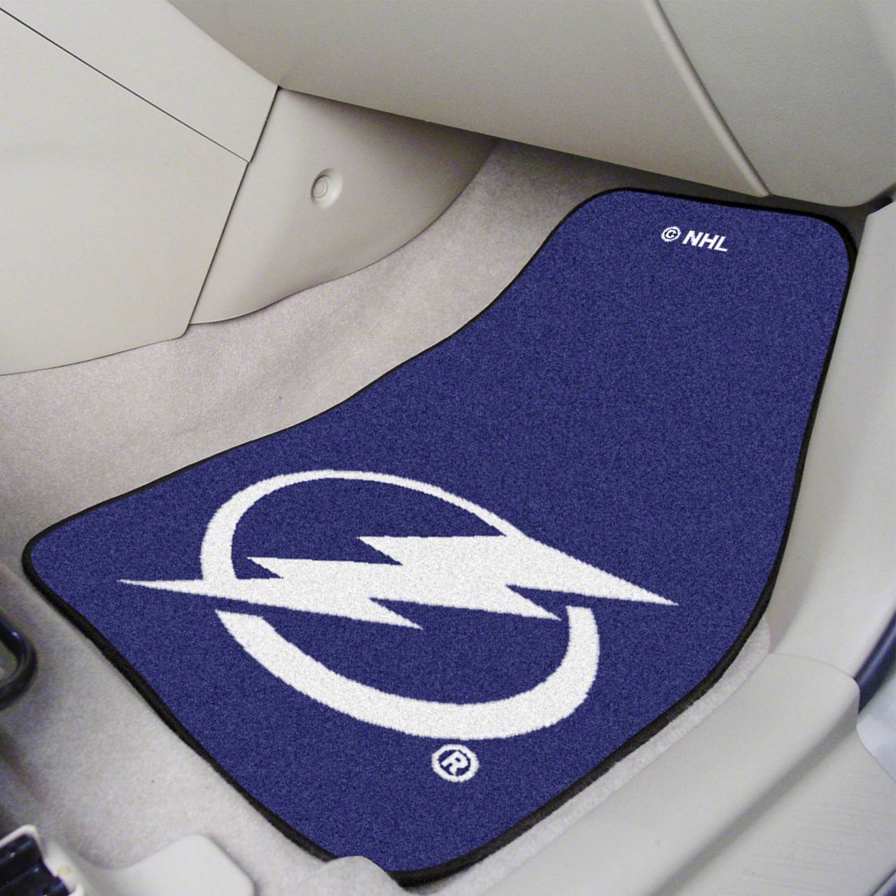F-250 Super Duty Carpet Front Floor Mats with Tampa Bay Lightning Logo ...