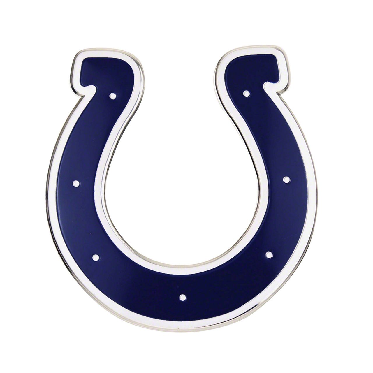 F-250 Super Duty Indianapolis Colts Embossed Emblem; Navy (Universal ...