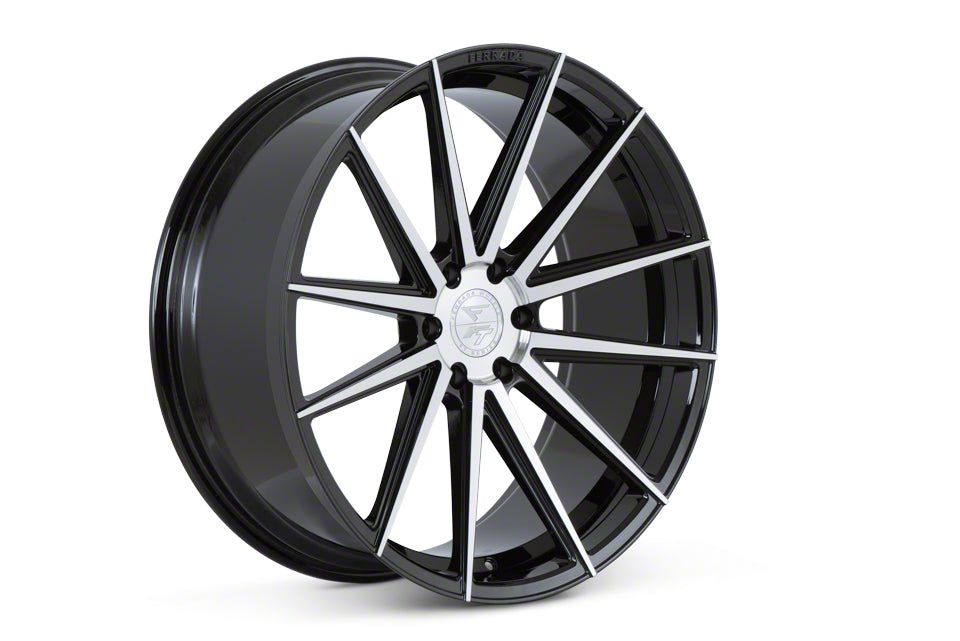Ferrada Wheels F-150 FT1 Machine Black 6-Lug Wheel; 24x10; 25mm Offset ...