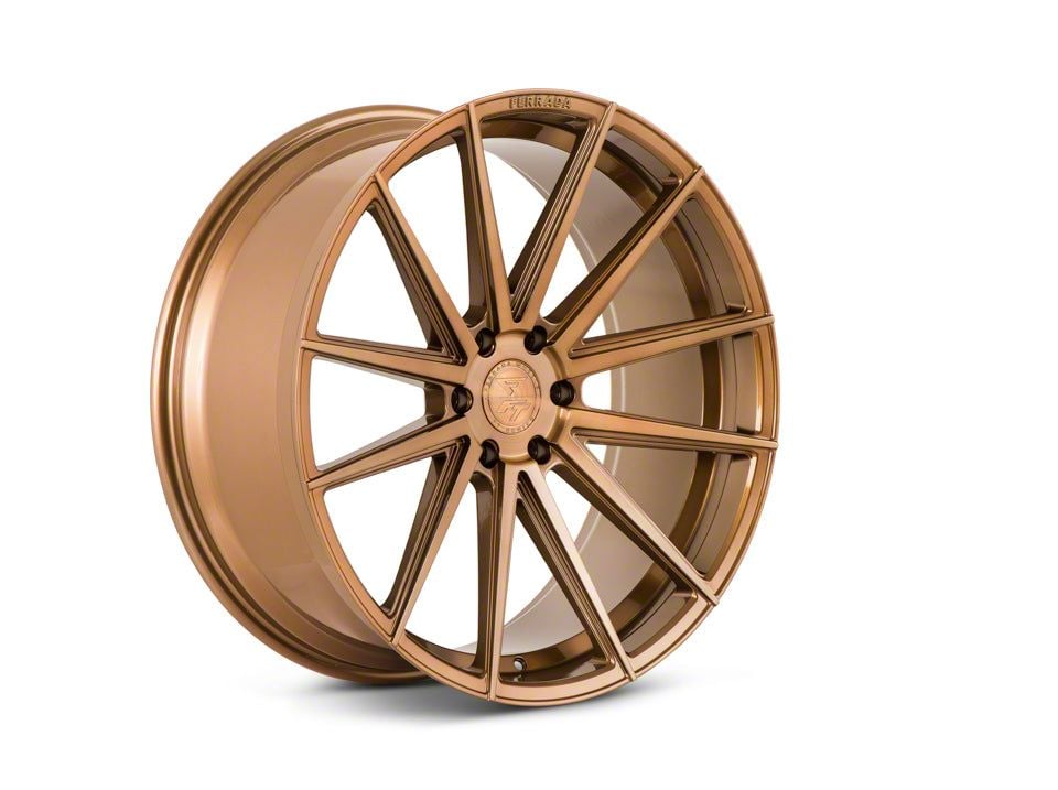 Ferrada Wheels Sierra 1500 FT1 Brushed Cobre 6-Lug Wheel; 24x10; 20mm ...