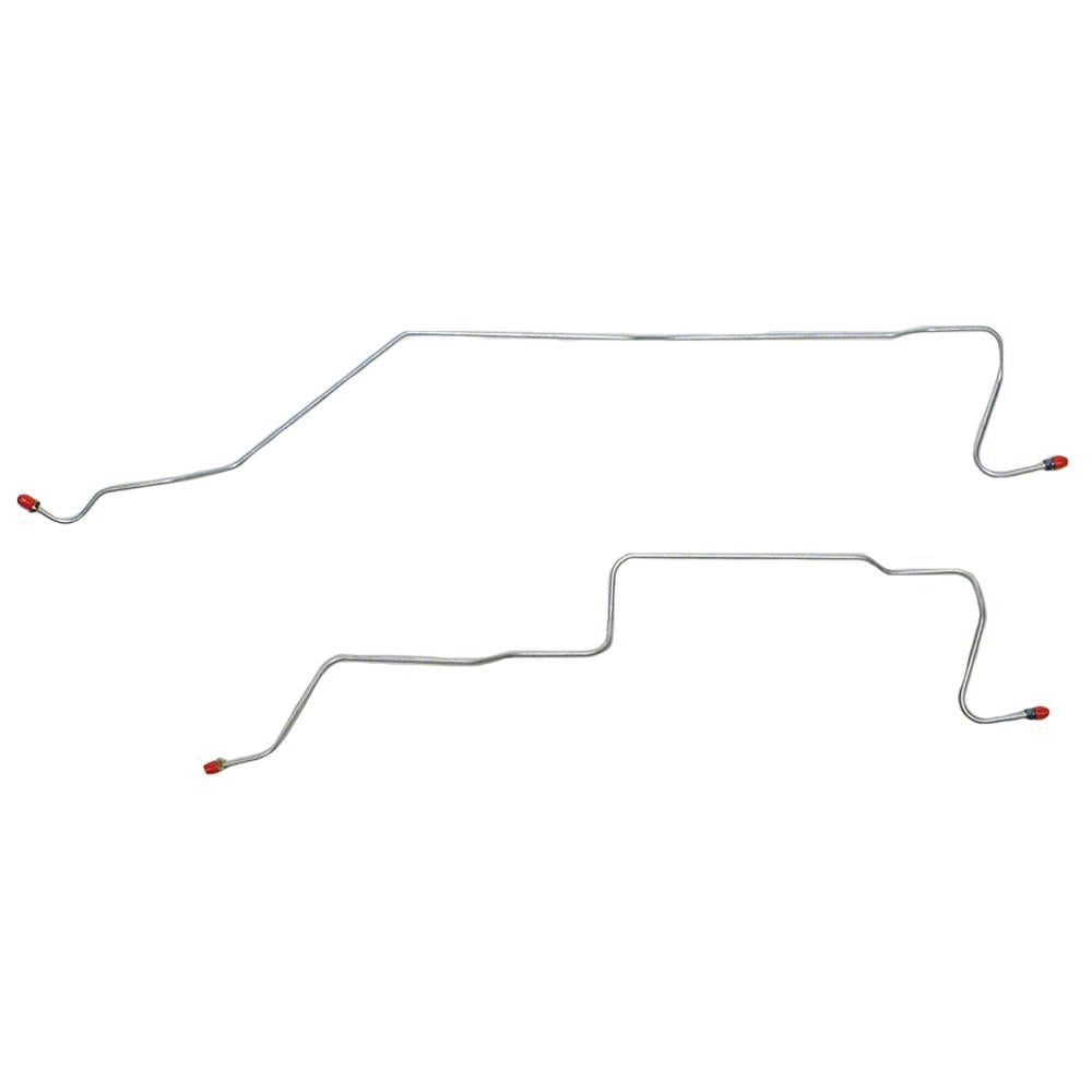 Fine Lines Sierra 1500 Rear Brake Line Kit; Steel TRA0005OM (05-06 ...