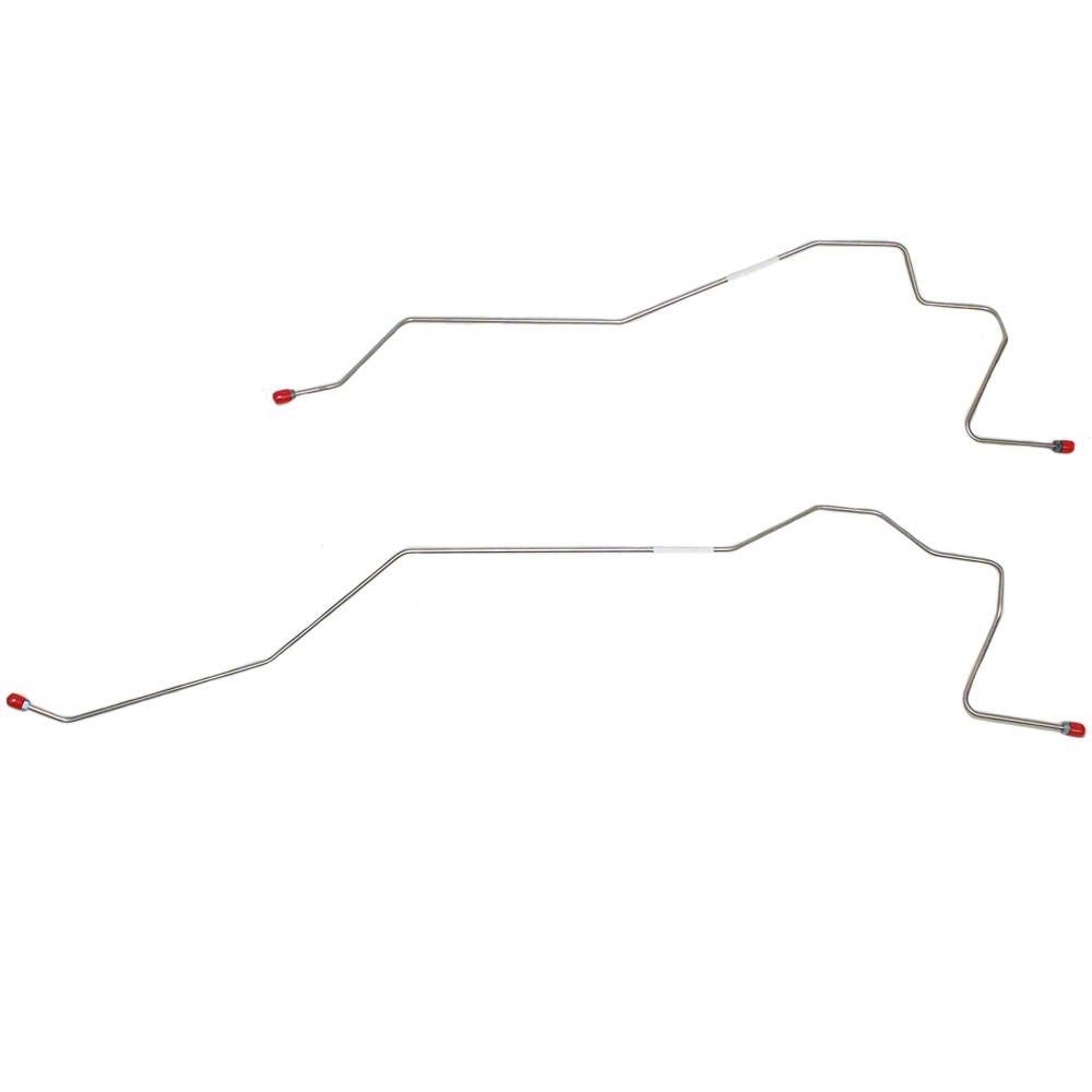 Fine Lines Sierra 1500 Rear Brake Line Kit; Steel TRA0701OM (07-08 ...