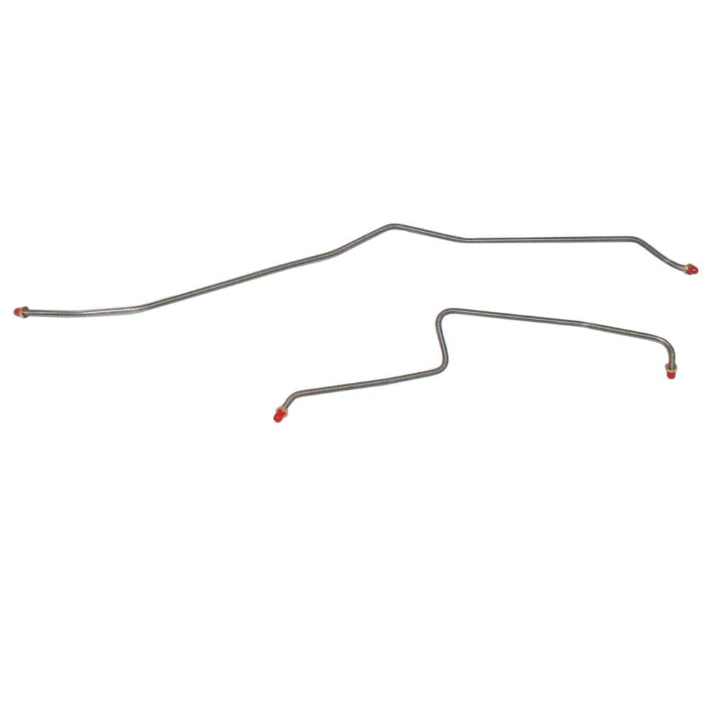 Fine Lines Sierra 3500 Rear Brake Line Kit; Stainless TRA0004SS (01-06 ...