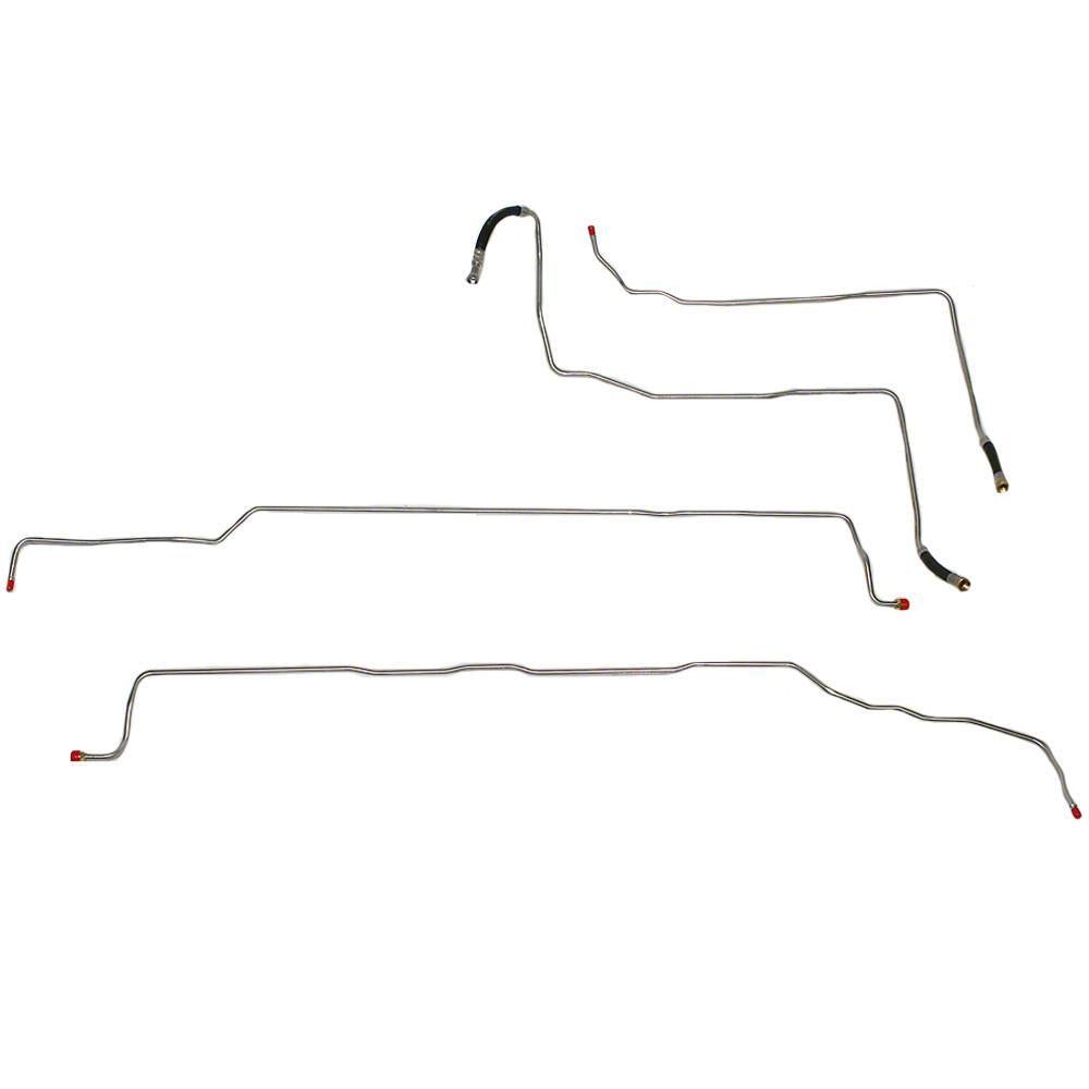 Fine Lines Silverado 1500 Fuel Lines; Stainless TGL0406SS (04-06 V8 ...