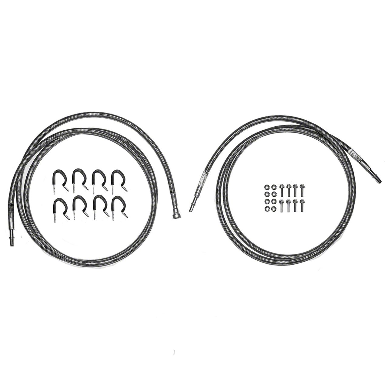 Fine Lines Silverado 2500 Quick Fix Fuel Line Kit; Braided Stainless ...