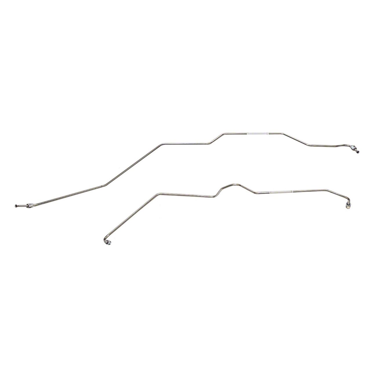 Fine Lines Yukon Rear Axle Brake Lines; Stainless TRA0802SS (08-14 4WD ...