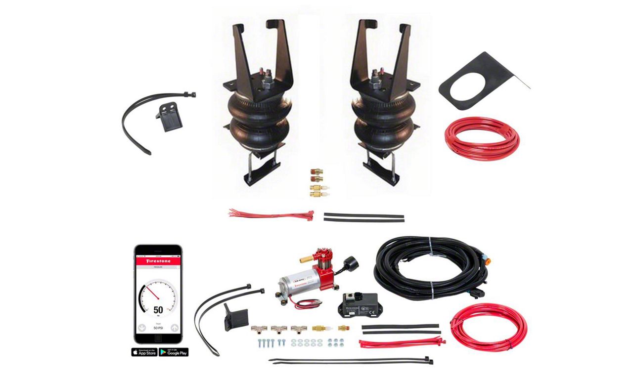 Firestone Ride-Rite RAM 1500 All-In-One Wireless Rear Air Helper Spring ...