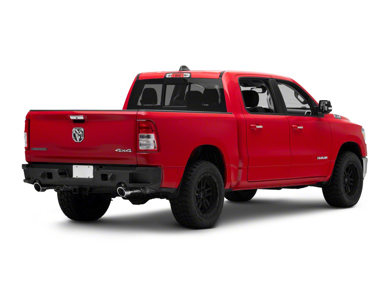 Fishbone Offroad RAM 1500 Pike Series Rear Bumper; Black FB22399 (19-25 ...