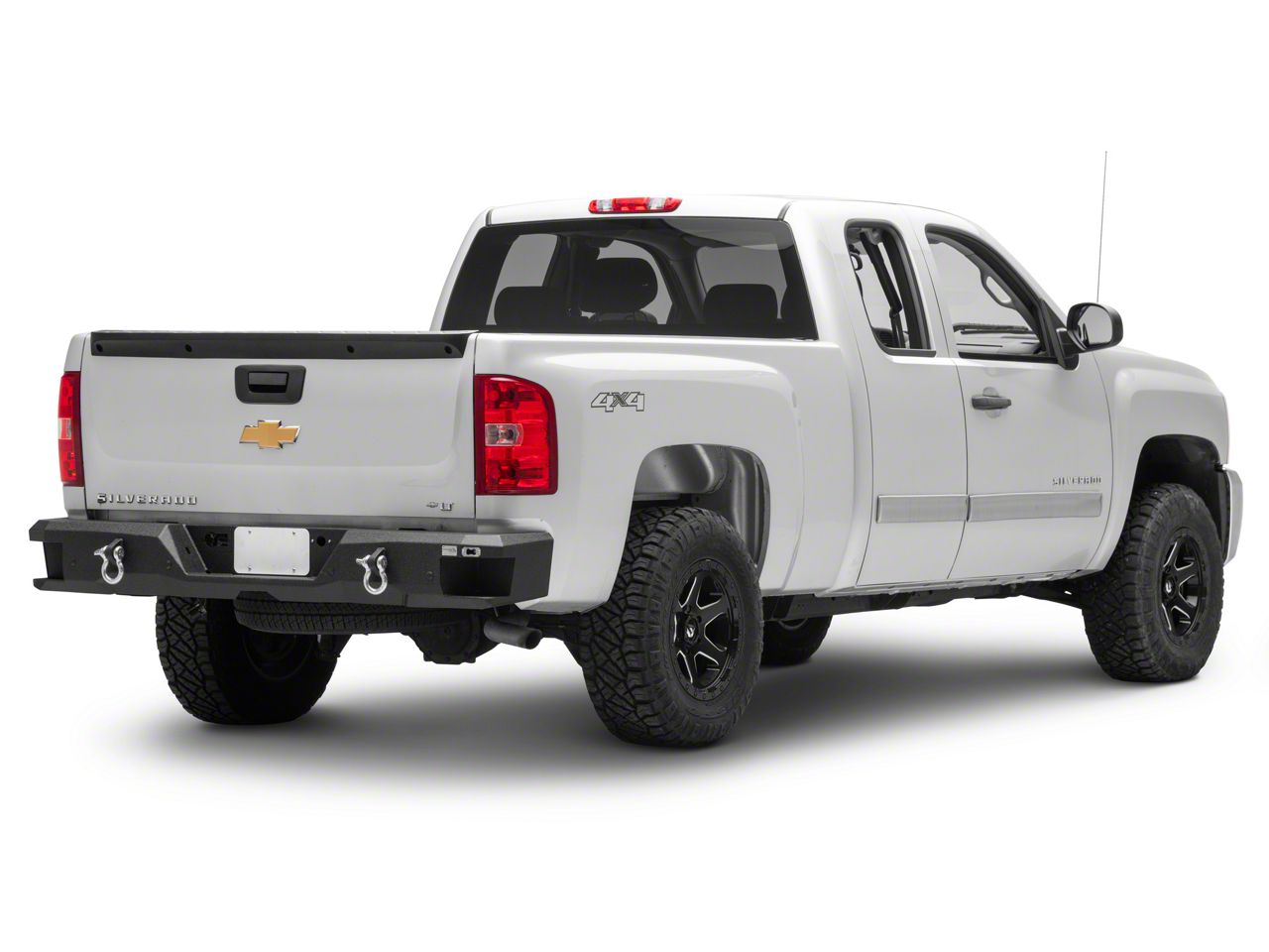 Fishbone Offroad Silverado 1500 Recovery Rear Bumper FB22367 (07-13 ...
