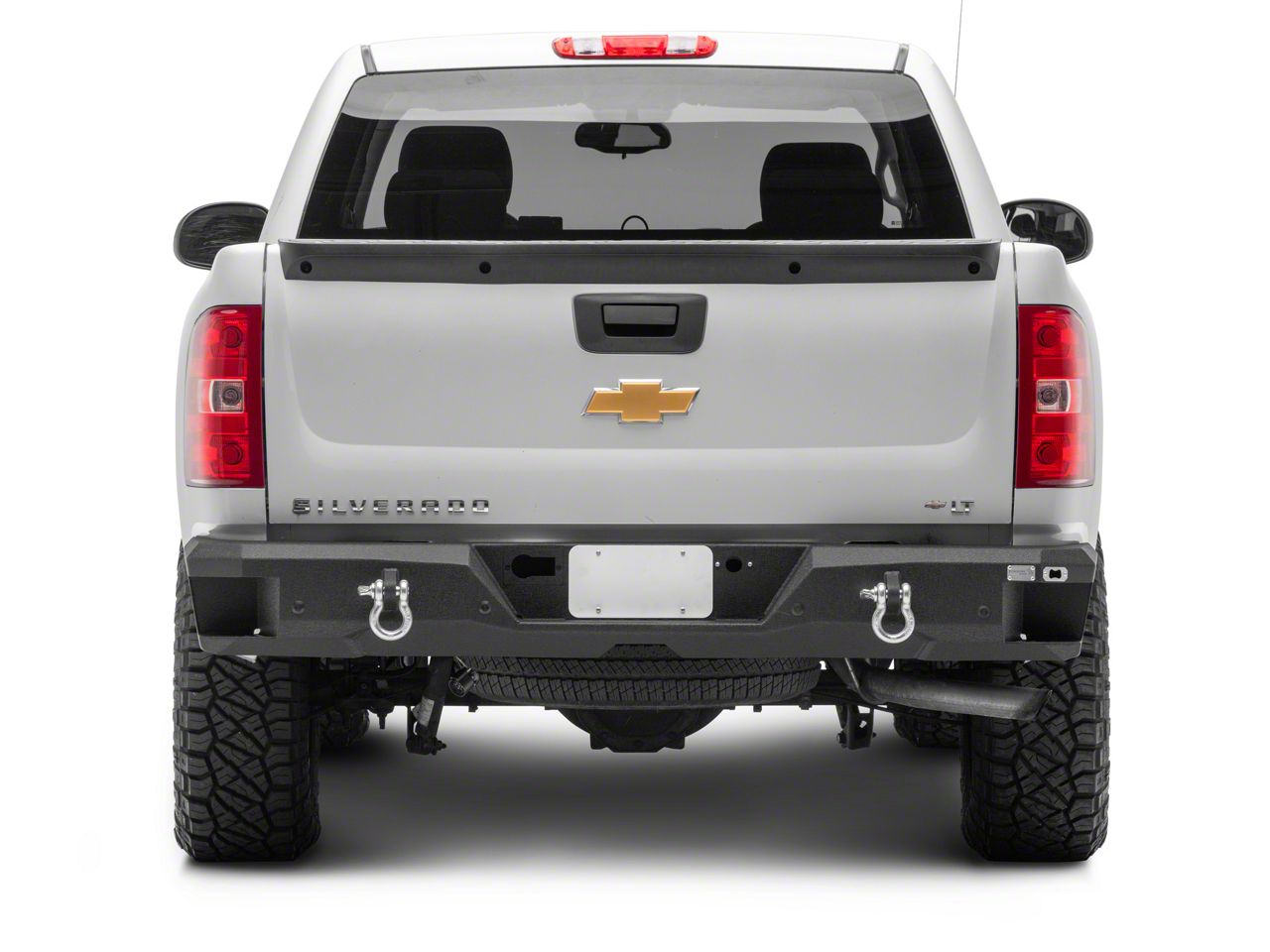 Fishbone Offroad Silverado 1500 Recovery Rear Bumper FB22367 (07-13 ...