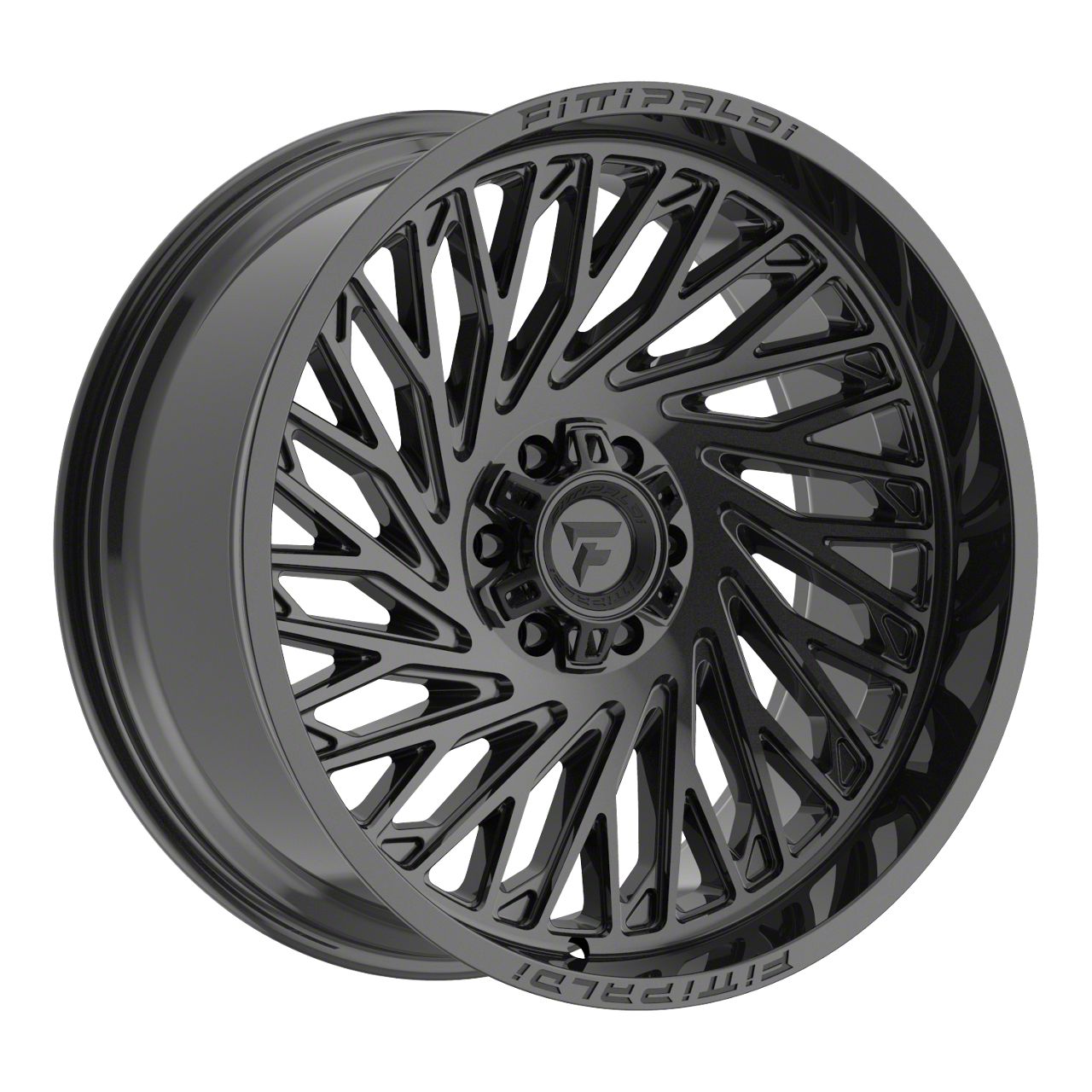 Fittipaldi Offroad F-150 FA15 Gloss Black 6-Lug Wheel; 22x10; -19mm ...