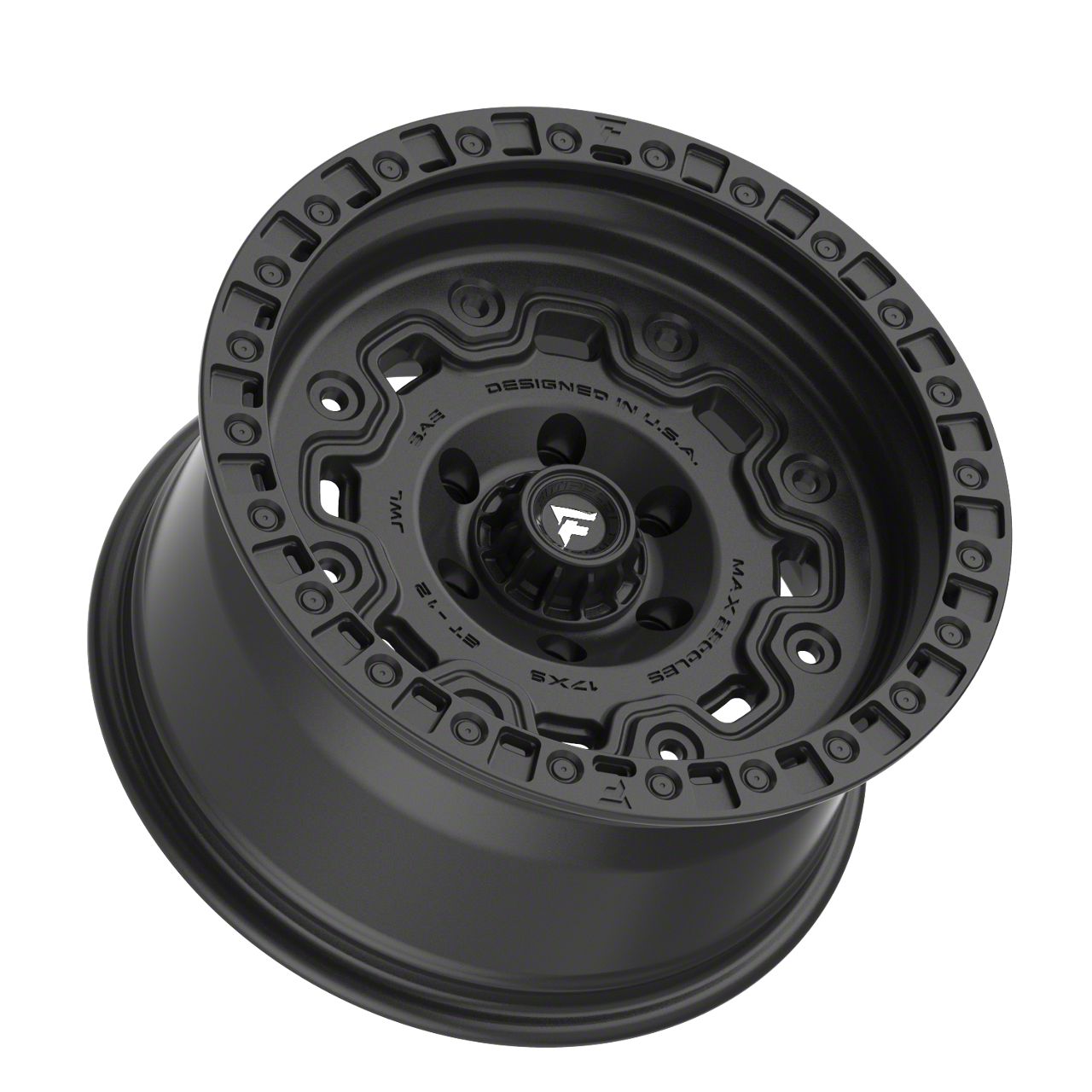 Fittipaldi Offroad F-150 FT100 Satin Black 6-Lug Wheel; 17x9; -12mm ...