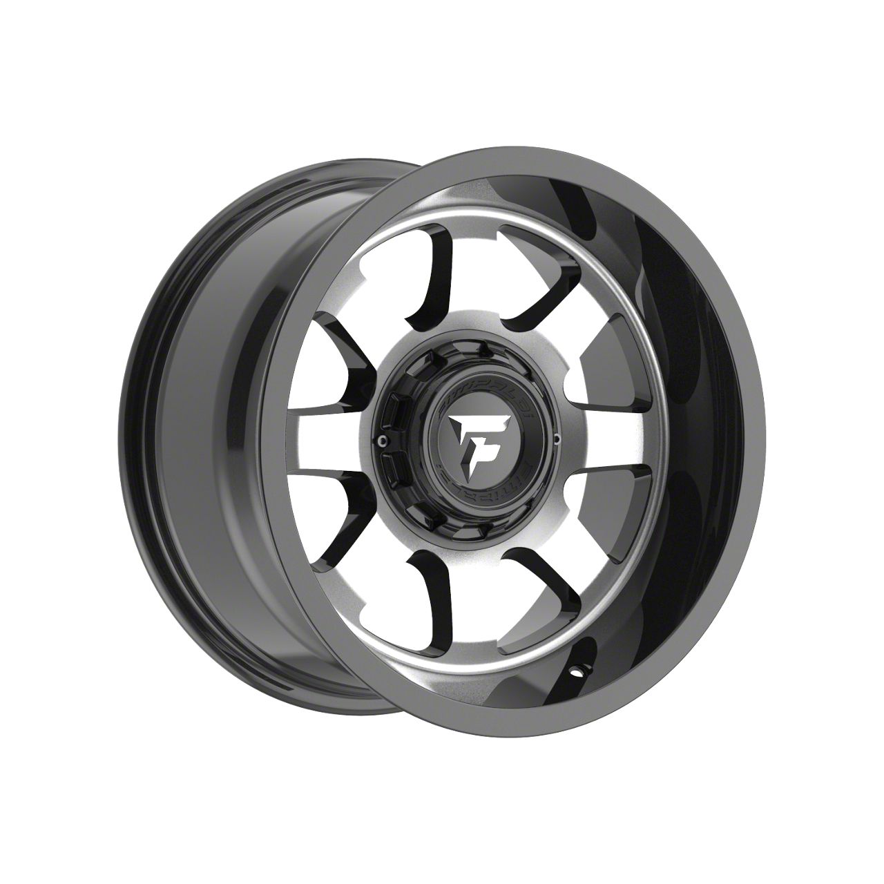 Fittipaldi Offroad F-150 FA16 Gloss Black Machined 6-Lug Wheel; 17x9 ...