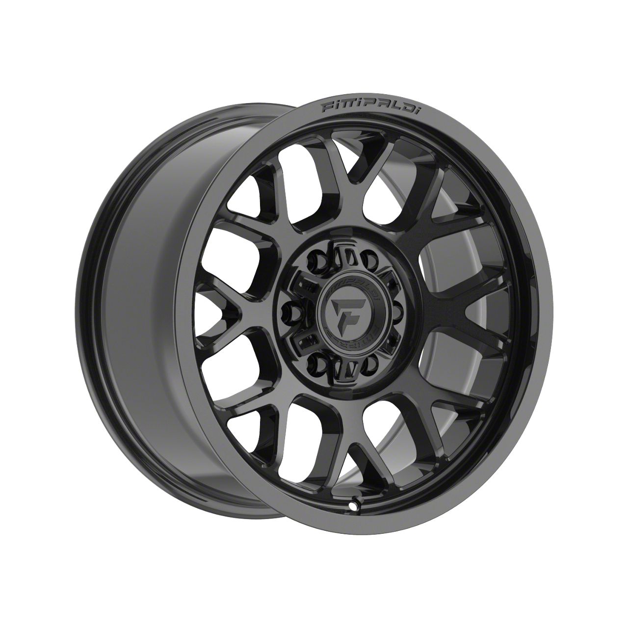 Fittipaldi Offroad F-150 FA17 Gloss Black 6-Lug Wheel; 18x9; 18mm ...