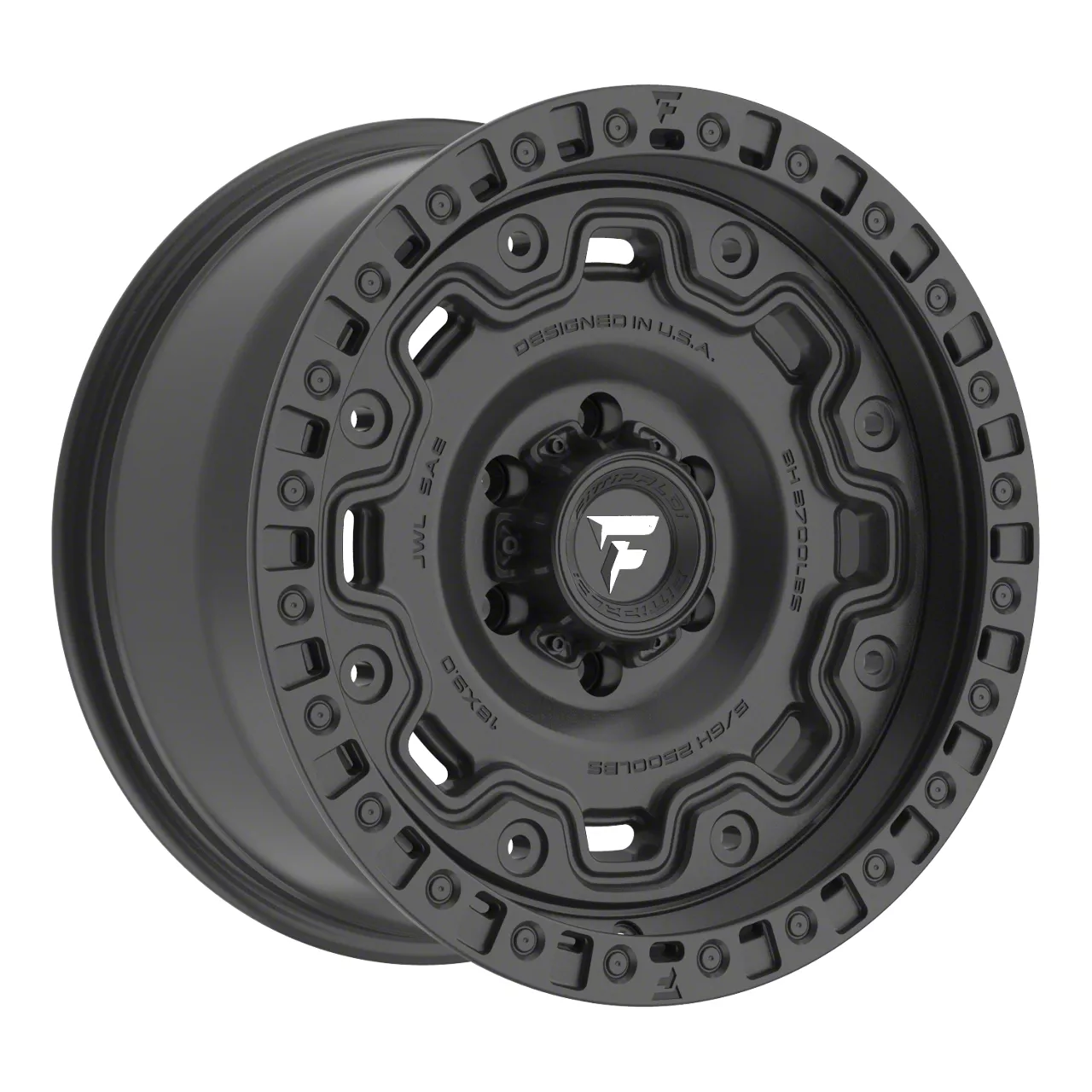 Fittipaldi Offroad F-150 FT100 Satin Black 6-Lug Wheel; 18x9; 18mm ...