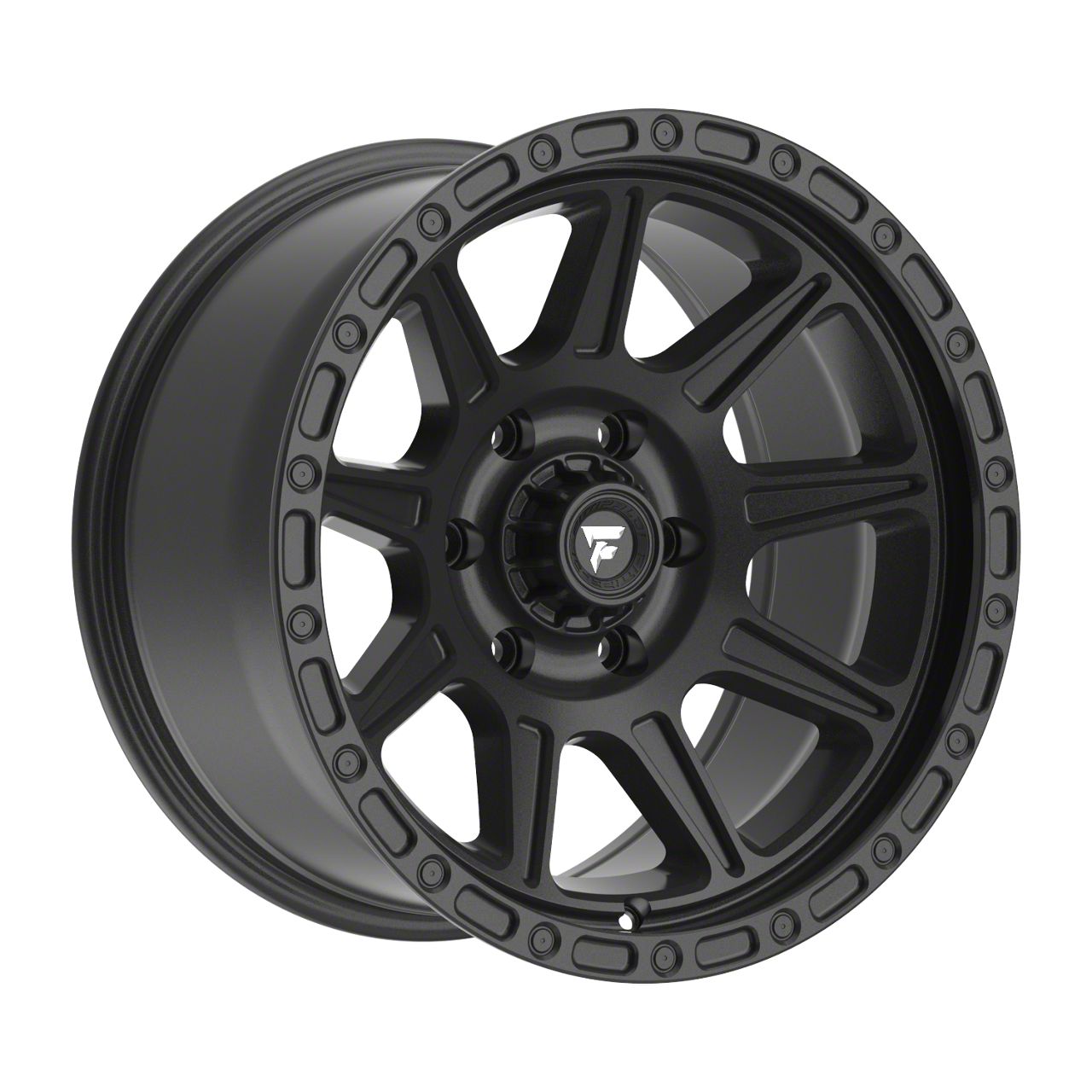 Fittipaldi Offroad F-150 FT104 Satin Black 6-Lug Wheel; 17x9; -6mm ...