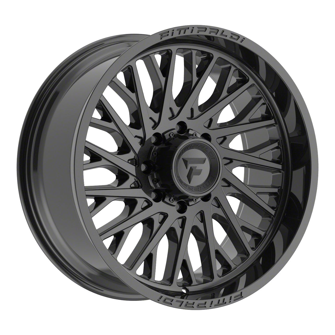 Fittipaldi Offroad F-250 Super Duty FA08 Gloss Black 8-Lug Wheel; 22x10 ...