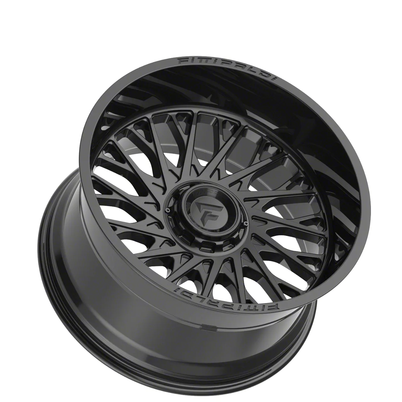 Fittipaldi Offroad F-250 Super Duty FA08 Gloss Black 8-Lug Wheel; 22x12 ...