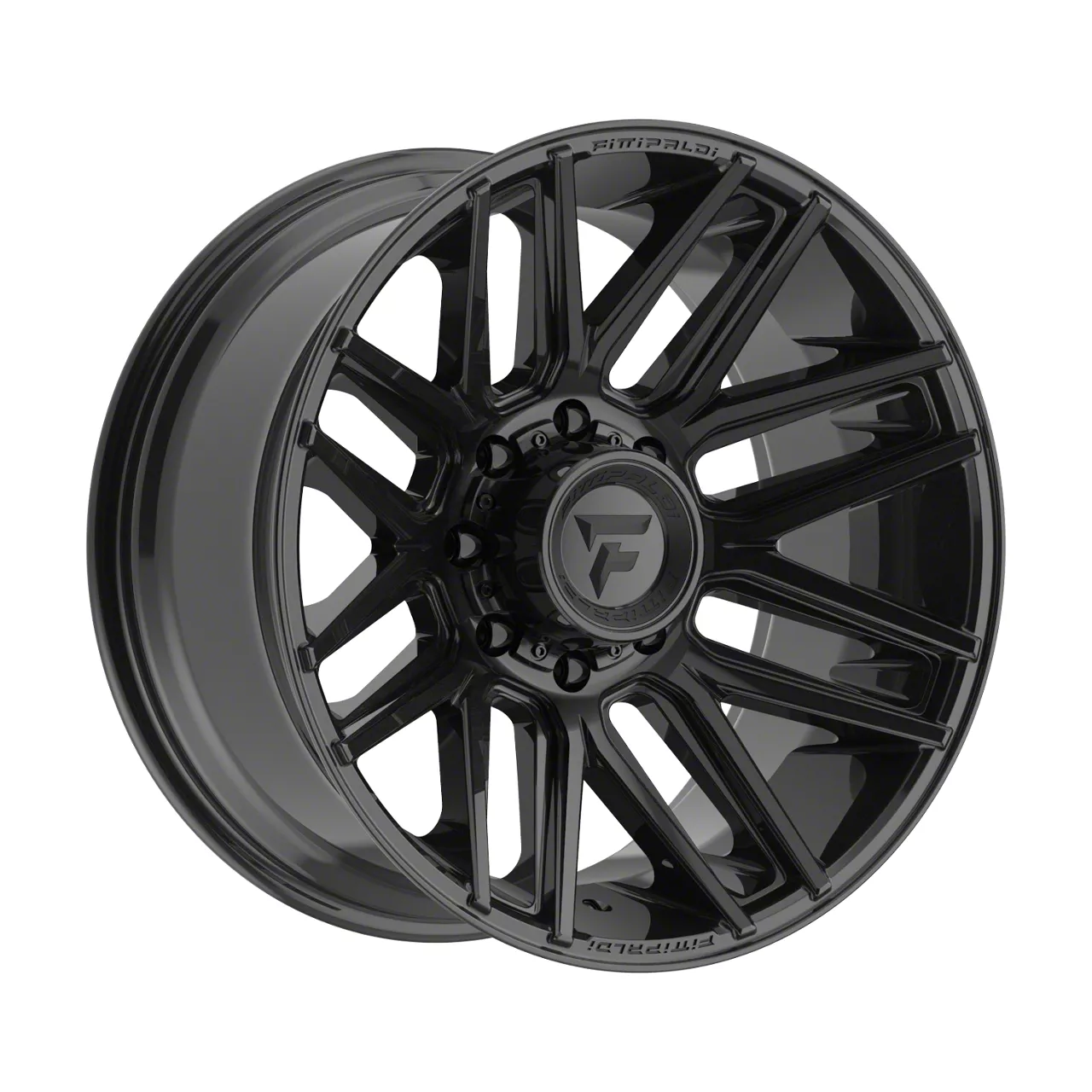 Fittipaldi Offroad F-250 Super Duty FA14 Gloss Black 8-Lug Wheel; 20x10 ...