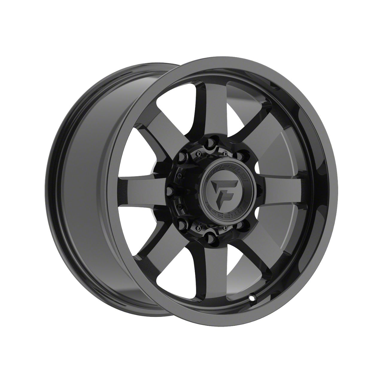 Fittipaldi Offroad F-250 Super Duty FA16 Gloss Black 8-Lug Wheel; 18x9 ...