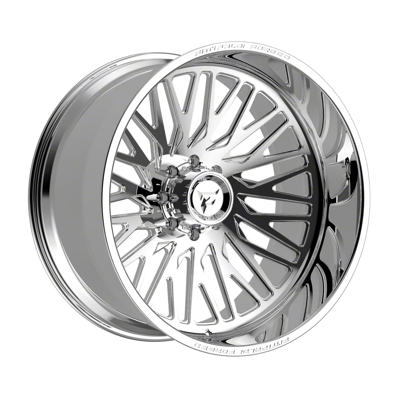 Fittipaldi Offroad F-350 Super Duty FTF500 Polished 8-Lug Wheel; Right ...