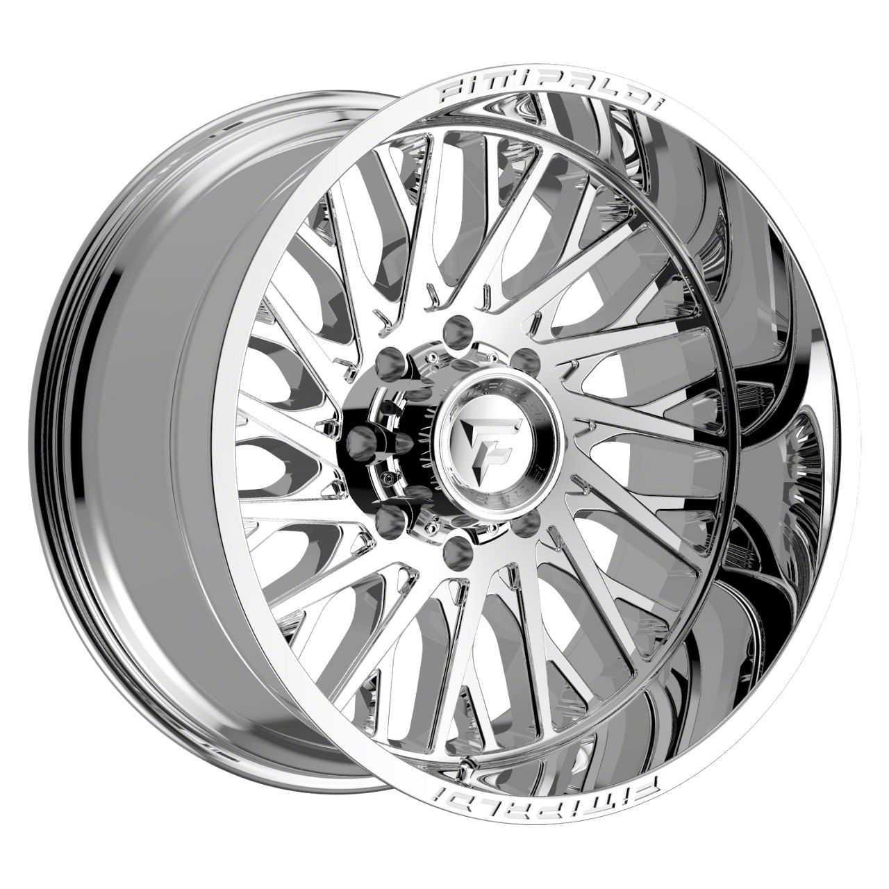 Fittipaldi Offroad Silverado 3500 FA08 Mirror Coat 8-Lug Wheel; 22x12 ...