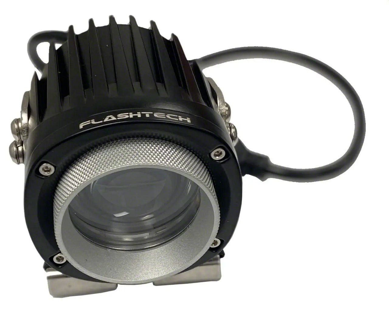 Flashtech Sierra 3500 3-Inch Laser Round Off-Road Lights; Spot Beam FT ...