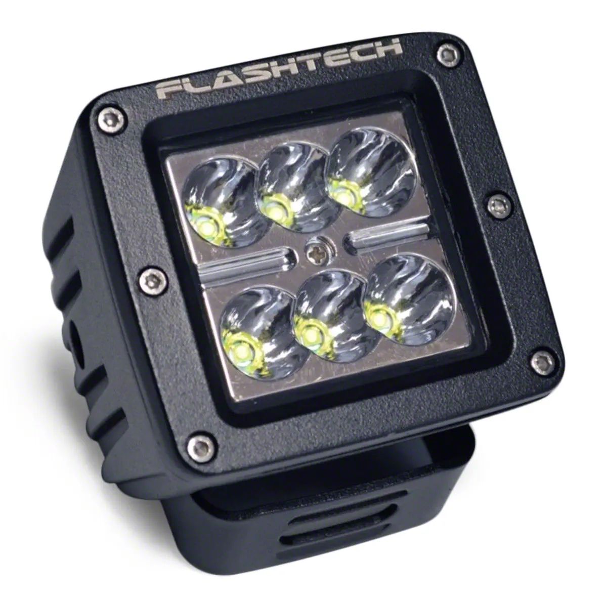 Flashtech Silverado 1500 6-LED Cube Fog Light; Black Housing FTLB1218-B ...