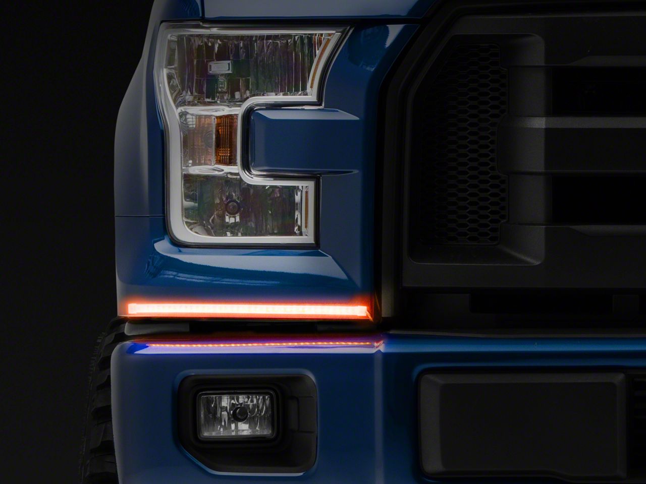 Oracle F-150 15-Inch LED Strips; Amber 3805-005 (Universal; Some ...