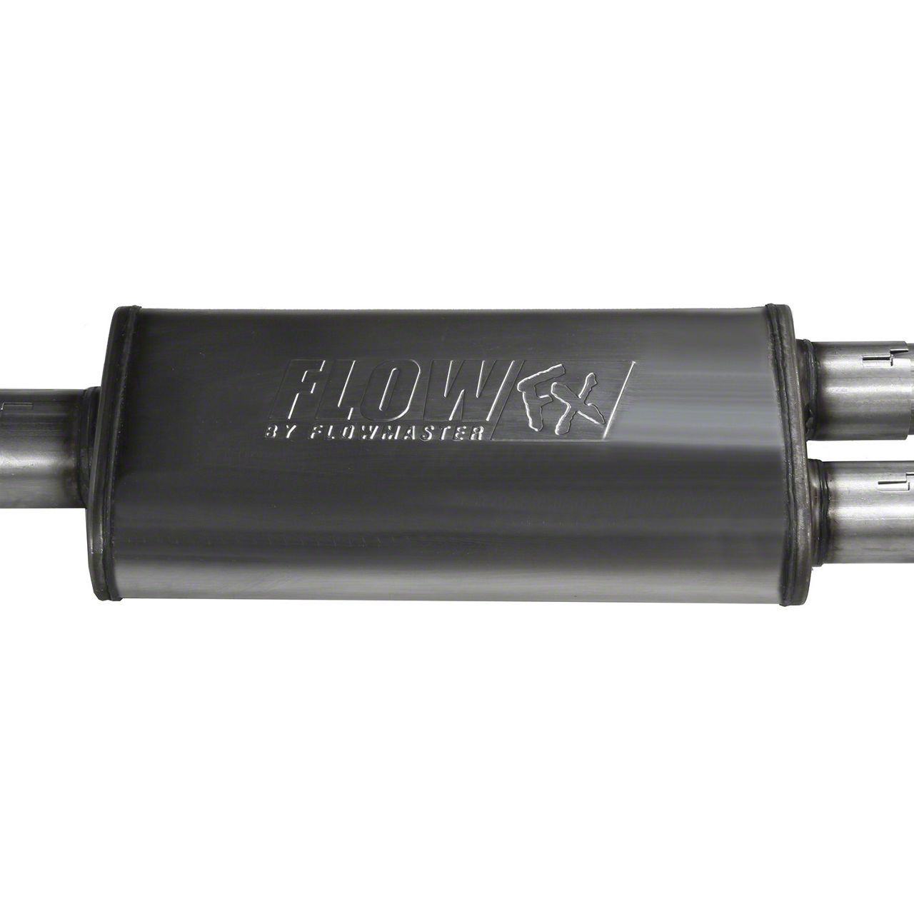 Flowmaster RAM 1500 FlowFX Dual Exhaust System with Black Tips; Middle ...