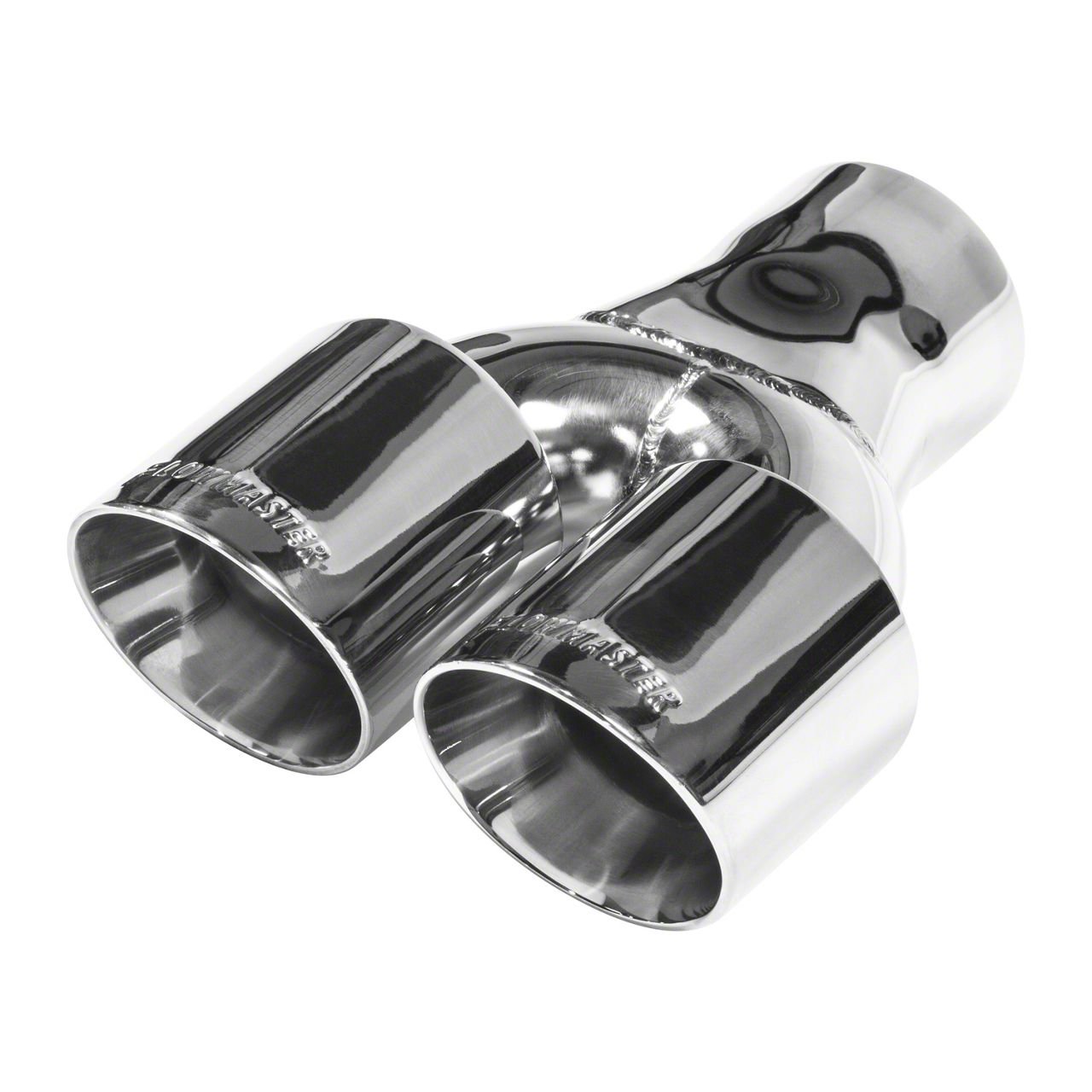 Flowmaster RAM 1500 3-Inch Polished Dual Angle Cut Exhaust Tip; 3-Inch ...