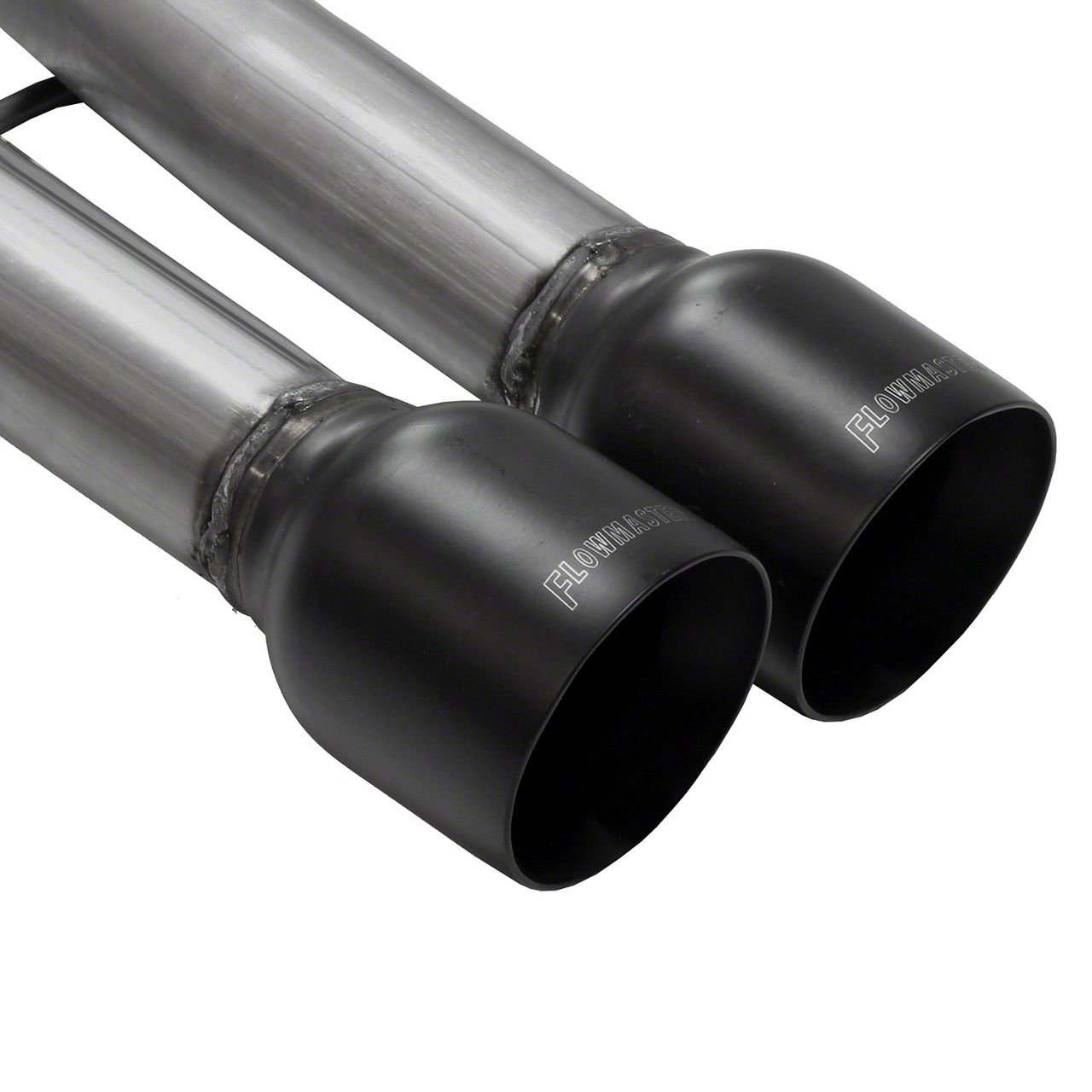Flowmaster RAM 1500 FlowFX Dual Exhaust System with Black Tips; Middle ...