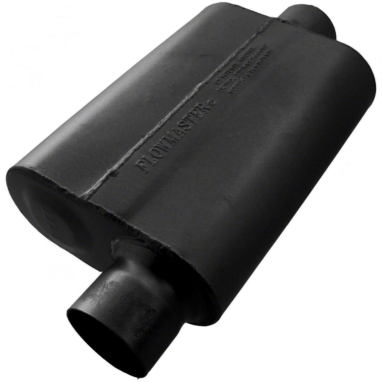 Flowmaster RAM 2500 40 Series Delta Flow Offset/Center Oval Muffler; 3 ...