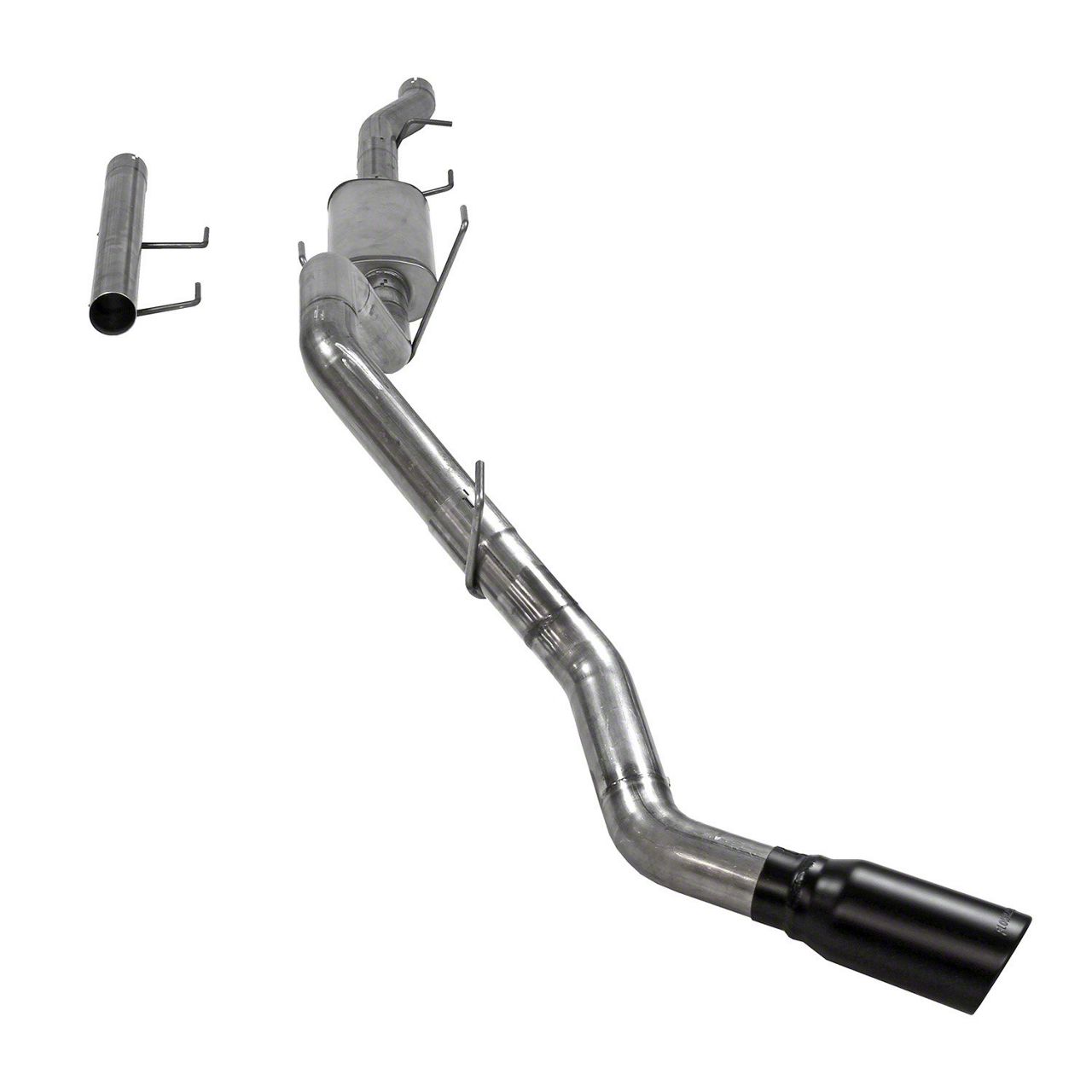 Flowmaster RAM 2500 FlowFX Single Exhaust System with Black Tip; Side ...