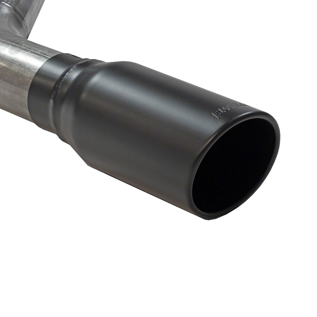 Flowmaster RAM 2500 FlowFX Single Exhaust System with Black Tip; Side ...