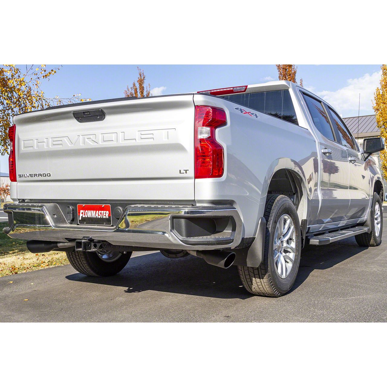 Flowmaster Silverado 1500 FlowFX Dual Exhaust System with Black Tips ...