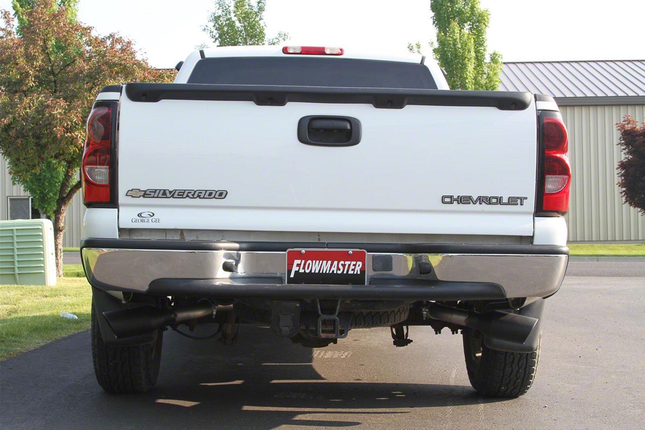 Flowmaster Silverado 1500 FlowFX Dual Exhaust System with Black Tips ...