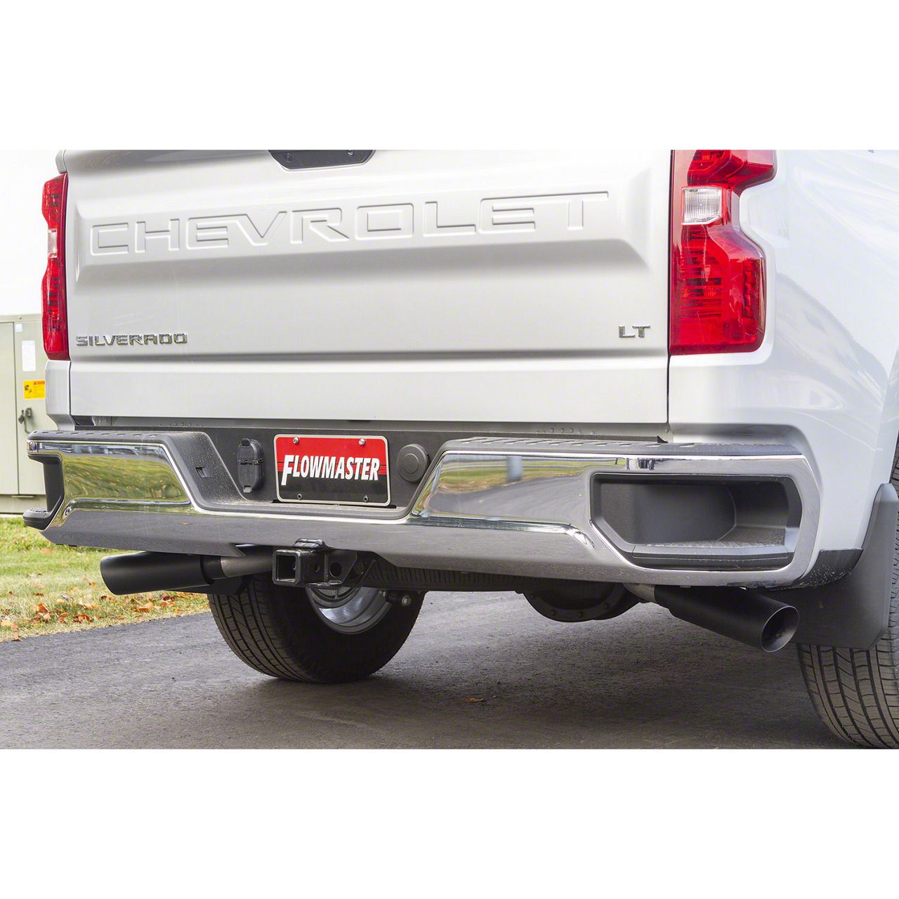 Flowmaster Silverado 1500 Outlaw Dual Exhaust System with Black Tips ...