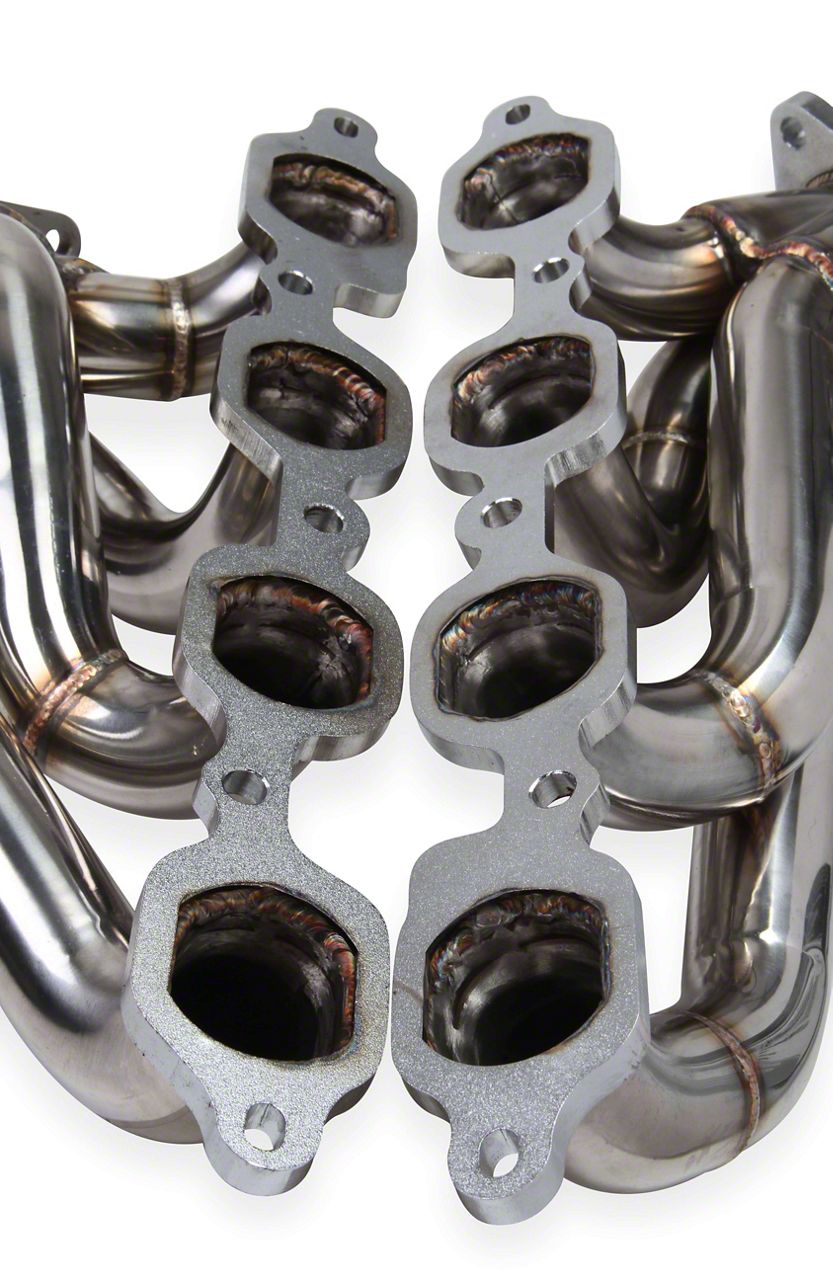 Flowtech Sierra 1500 1-5/8-Inch Shorty Headers; Polished 11549FLT (14 ...