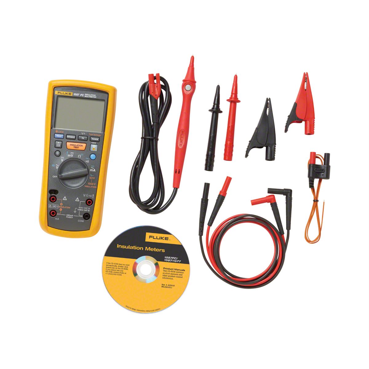 Fluke Universal AT 1587 FC Insulation Multimeter FLU1587FC - Free Shipping