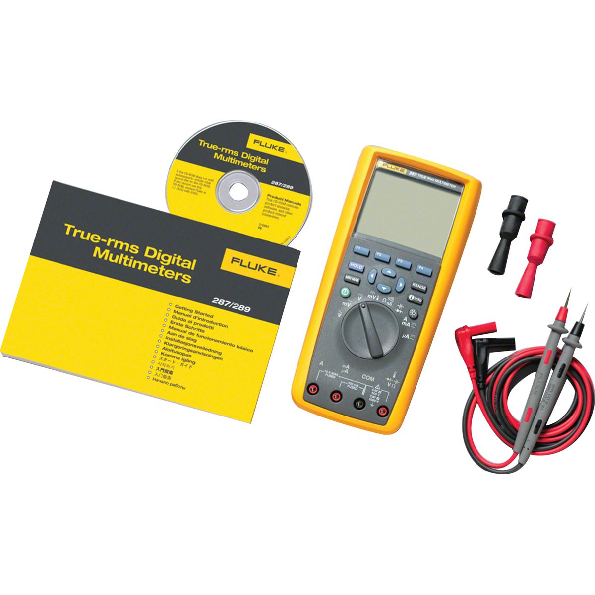 Fluke Universal AT 287 True-RMS Electronics Logging Multimeter FLU287 ...