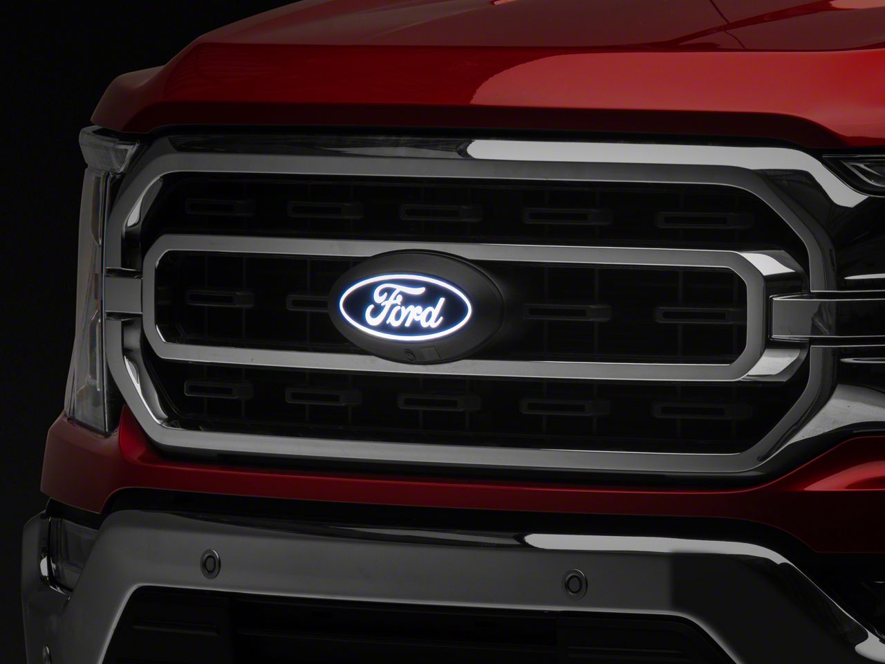 Ford F-150 LED Illuminated Ford Grille Emblem for Forward Facing Camera ...