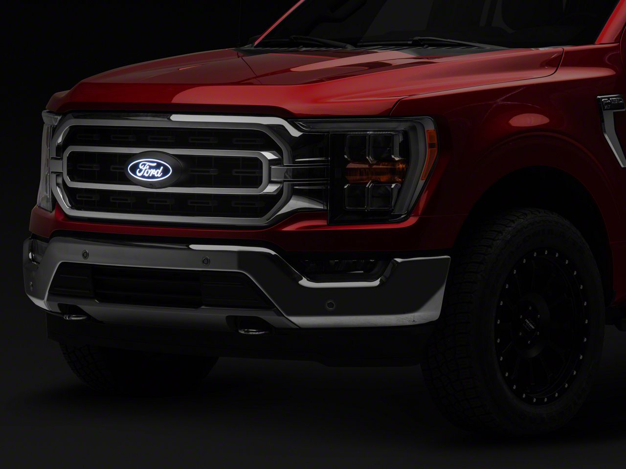 Ford F-150 LED Illuminated Ford Grille Emblem for Forward Facing Camera ...
