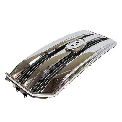 Ford F-150 Three Bar Style Upper Replacement Grille; Chrome FL3Z-8200 ...